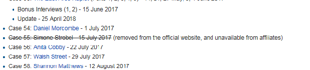 Blocked on Twitter: A few thoughts on the “Anonymous host” of Casefile ...